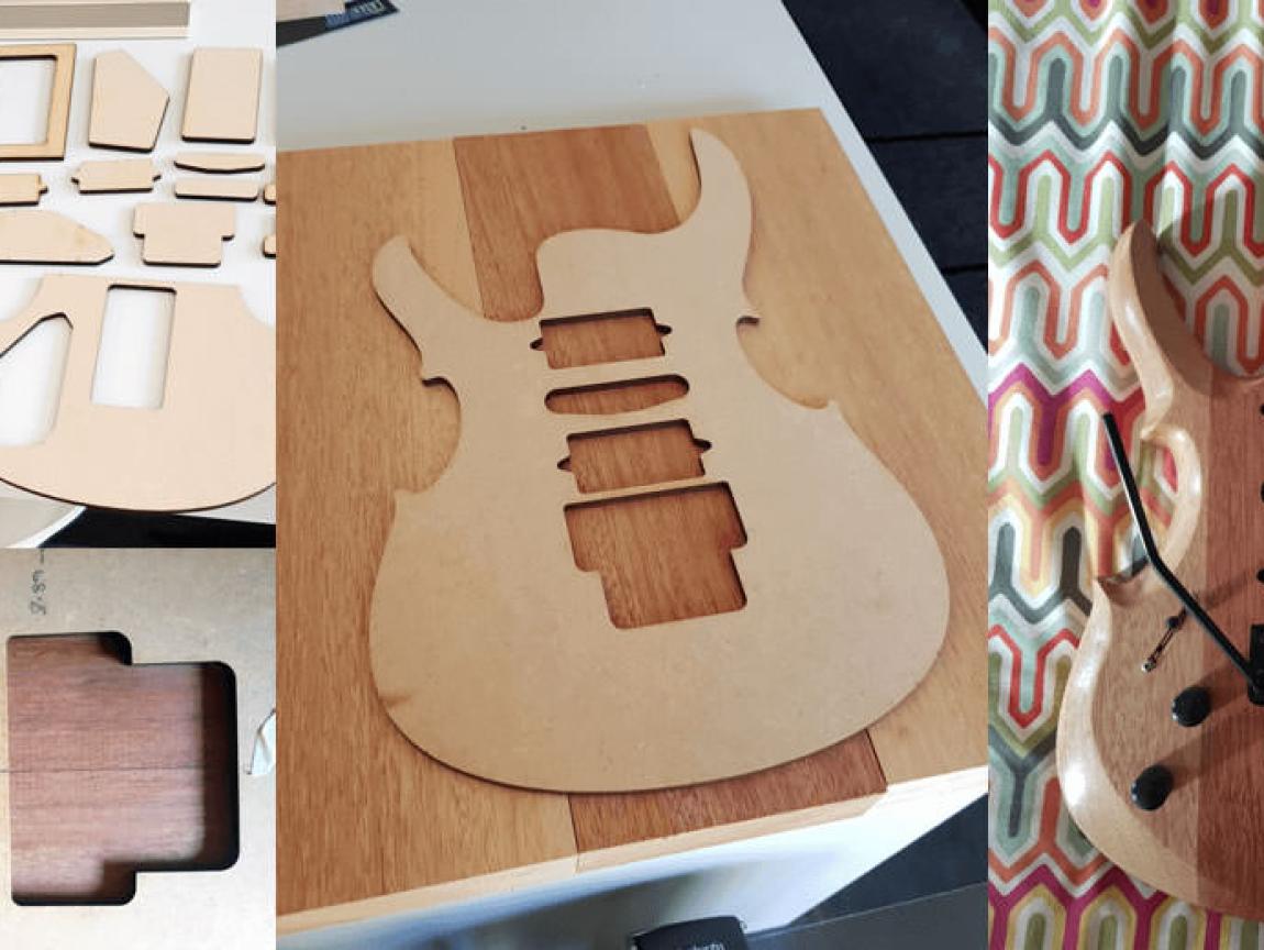 Precision Laser Cut MDF Templates for a Custom Lefty Guitar Build ...