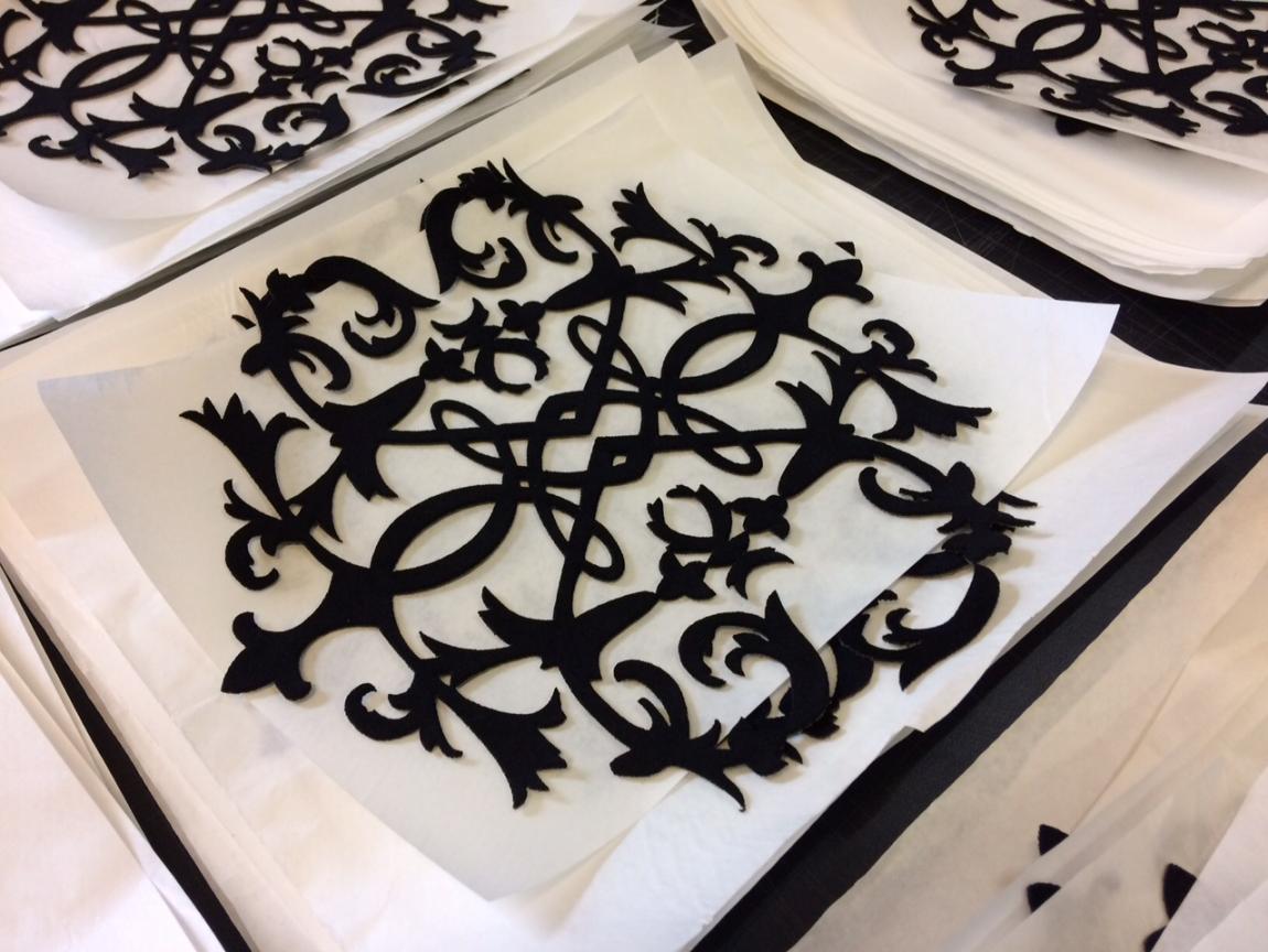 Laser Cut Appliqué Services for Fashion Designers | Laser Cutting ...
